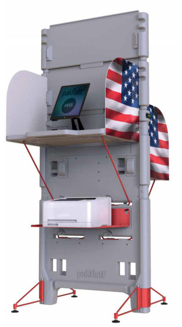 Franklin MXB Voting Booth - Inclusion Solutions Voting Booths